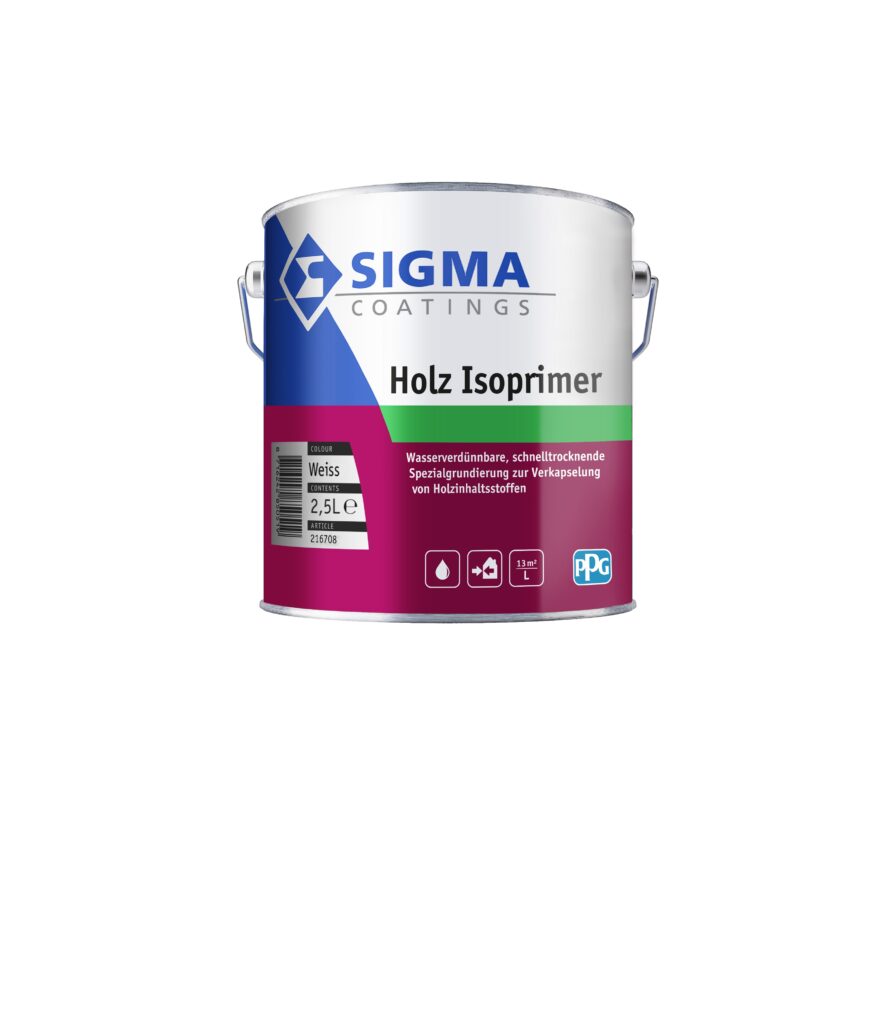SIGMA Holz-Iso-Primer weiß 1.0 Liter - KRAKOW TISCHLEREIBEDARF ONLINESHOP